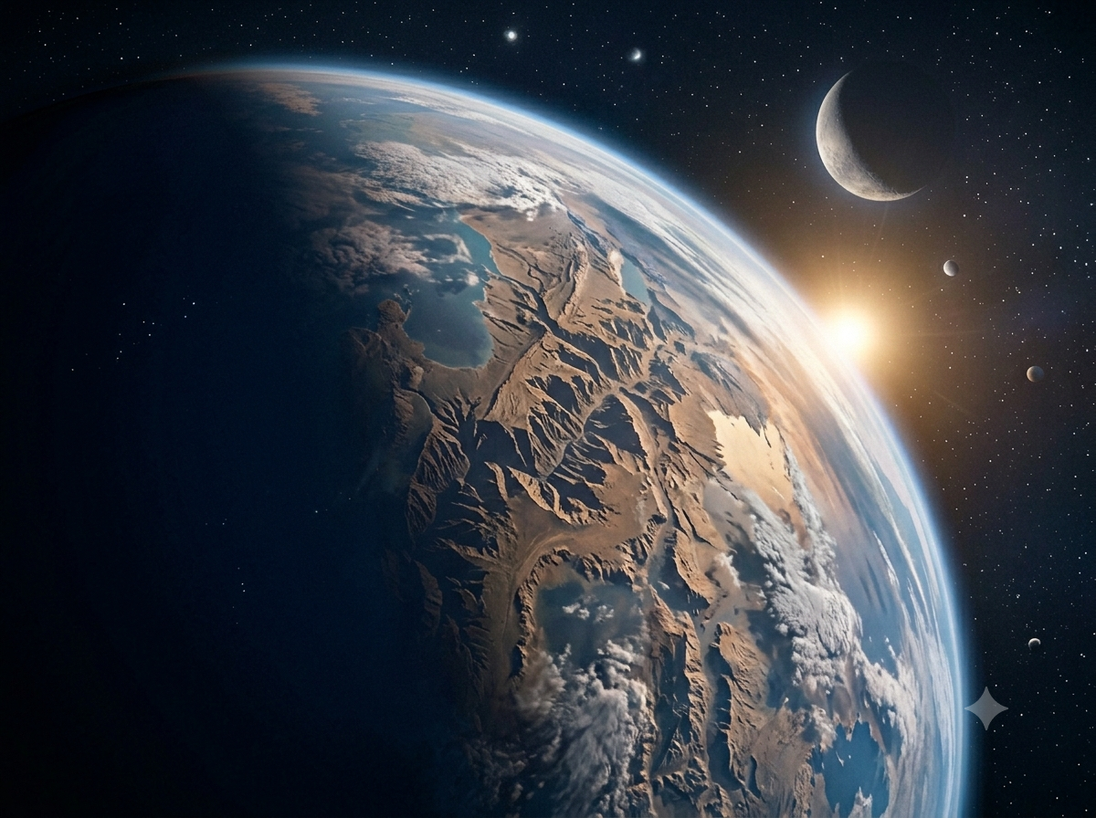 On this planet, clouds emerge every morning and disappear by night ...