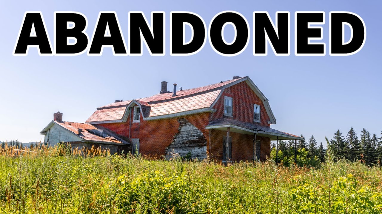 Exploring a secluded abandoned house deep in the countryside