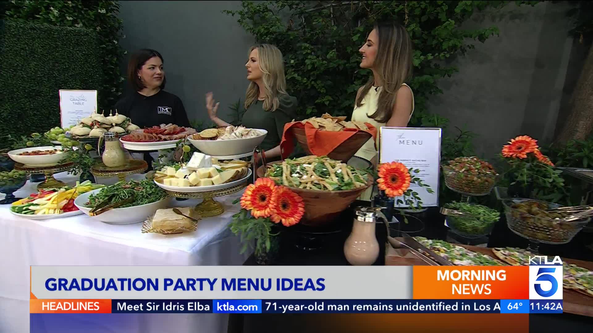 Graduation party menu ideas by Taylor Made Cuisine