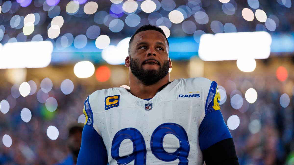 There's speculation about Aaron Donald coming out of retirement for Rams