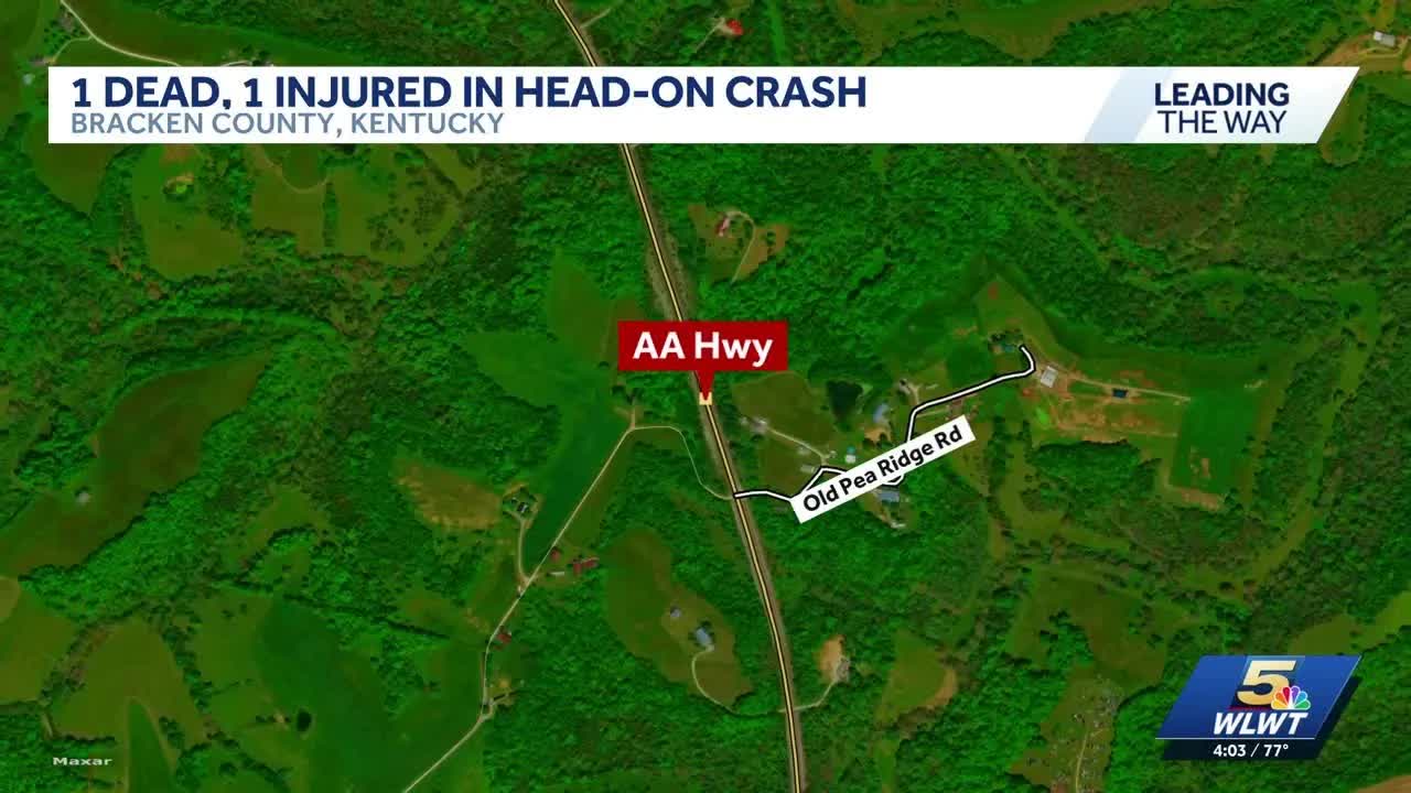 Fatal head-on collision in Bracken County leaves one dead, one injured