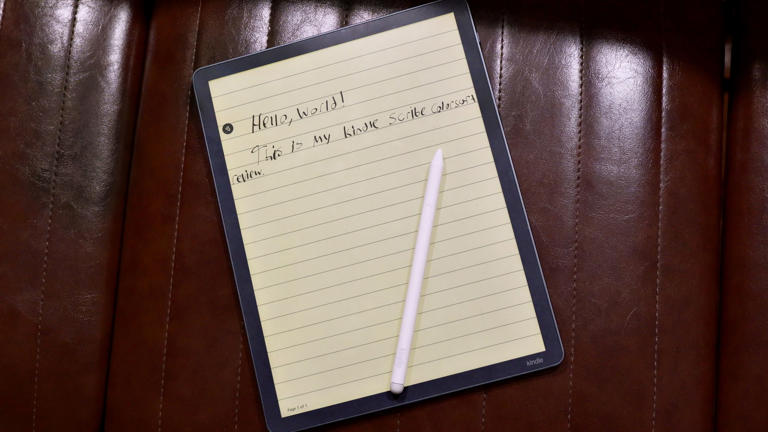 Kindle Scribe Colorsoft review: the best Kindle ever — and also the ...