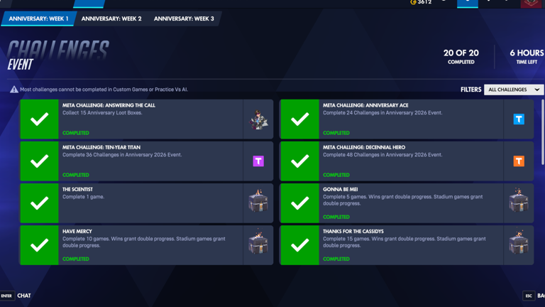 Overwatch is changing the requirements for its rarest anniversary event ...