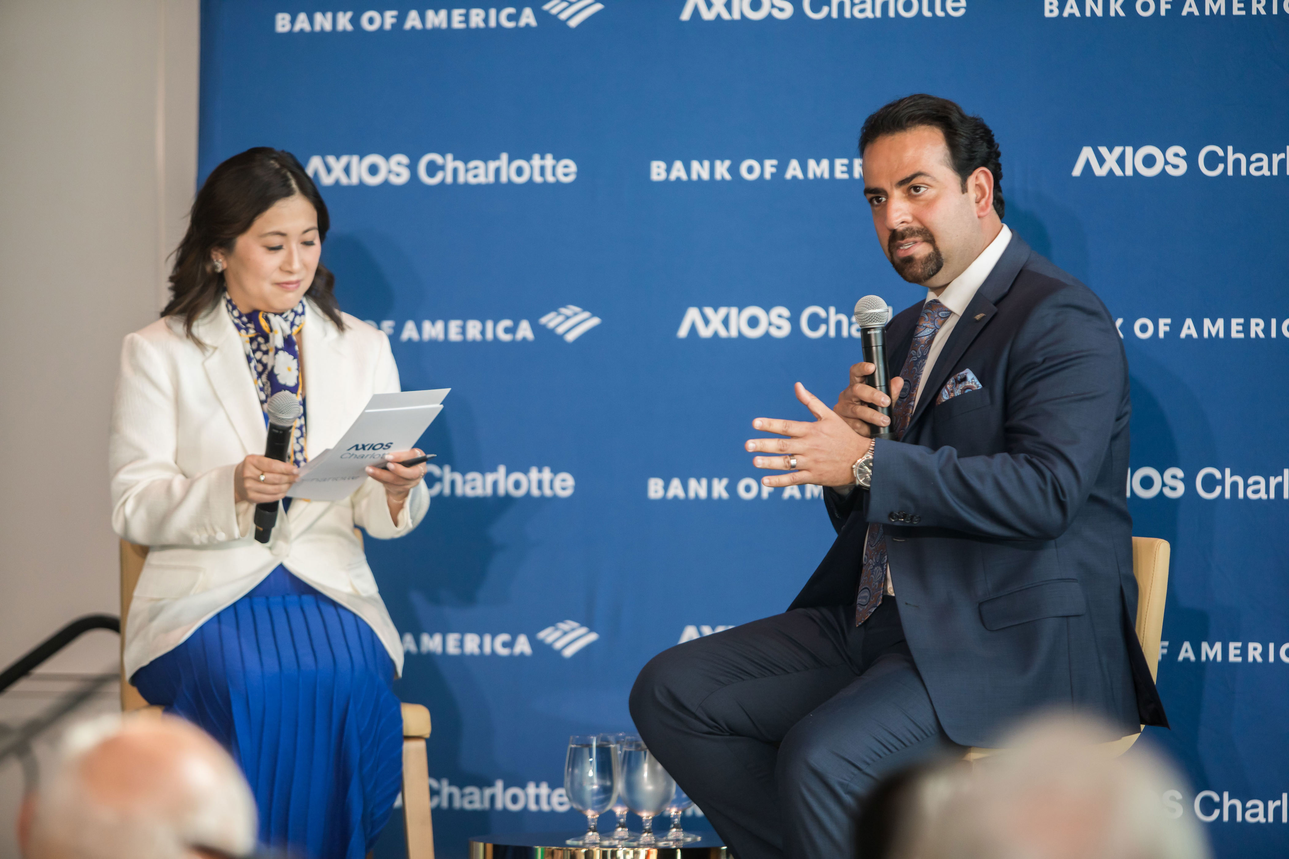 Business leaders, readers gather to talk Charlotte's future