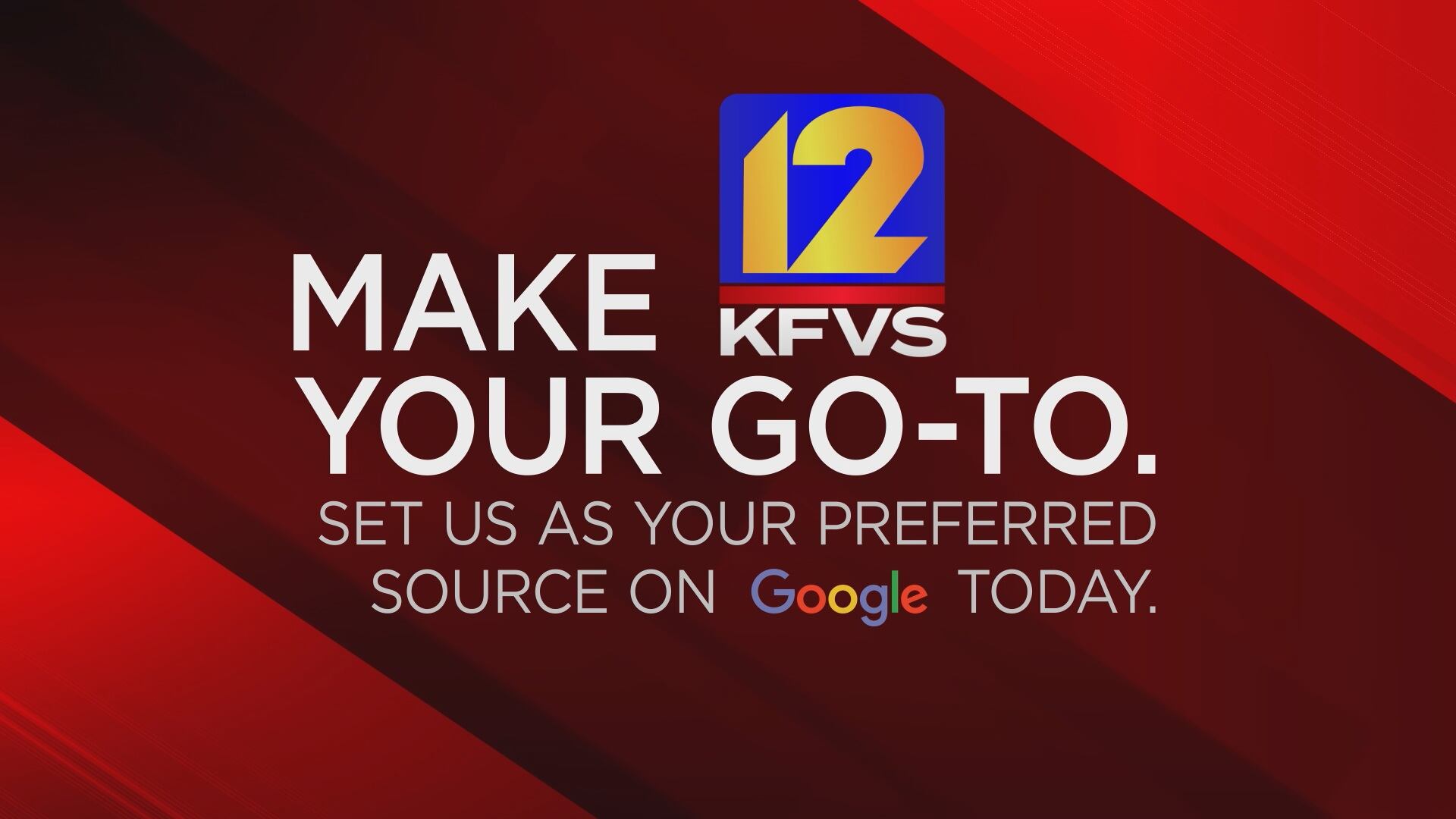 How to make KFVS12 your preferred news source on Google