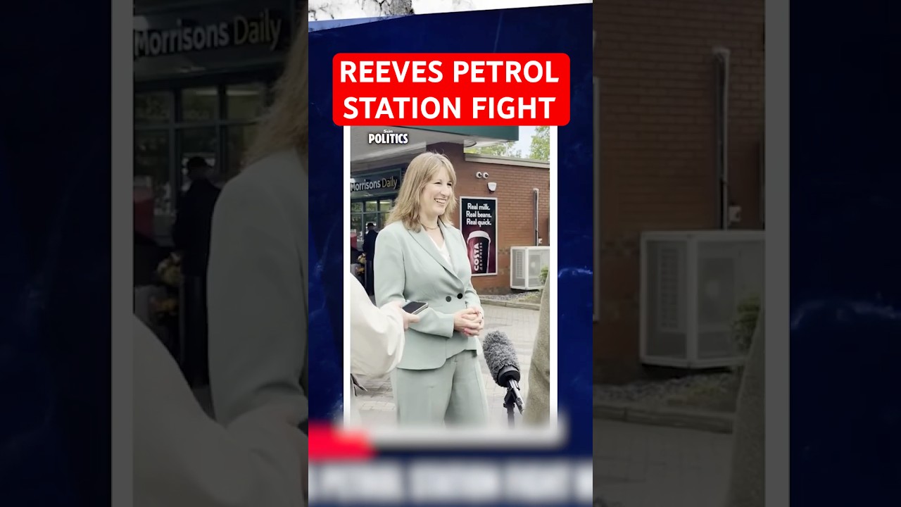 Rachel Reeves gets into fight at petrol station with Reform UK fan as ...
