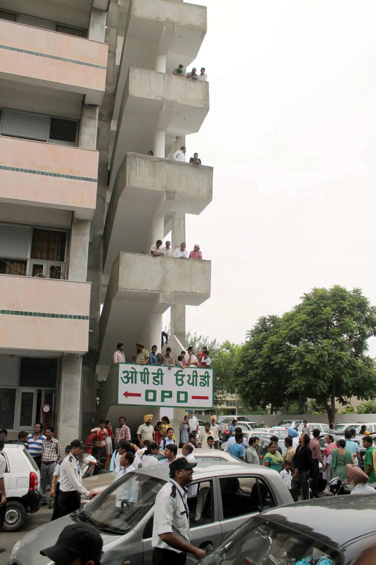 Blood bank stock survives hospital fire in Chandigarh
