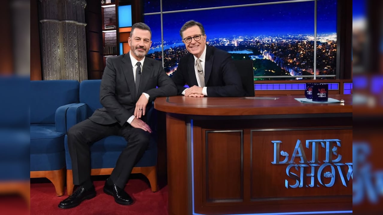 Jimmy Kimmel feels defeated after Stephen Colbert’s Late Show exit