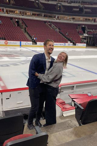 They fell in love as college athletes. Now, they’re going to the ...