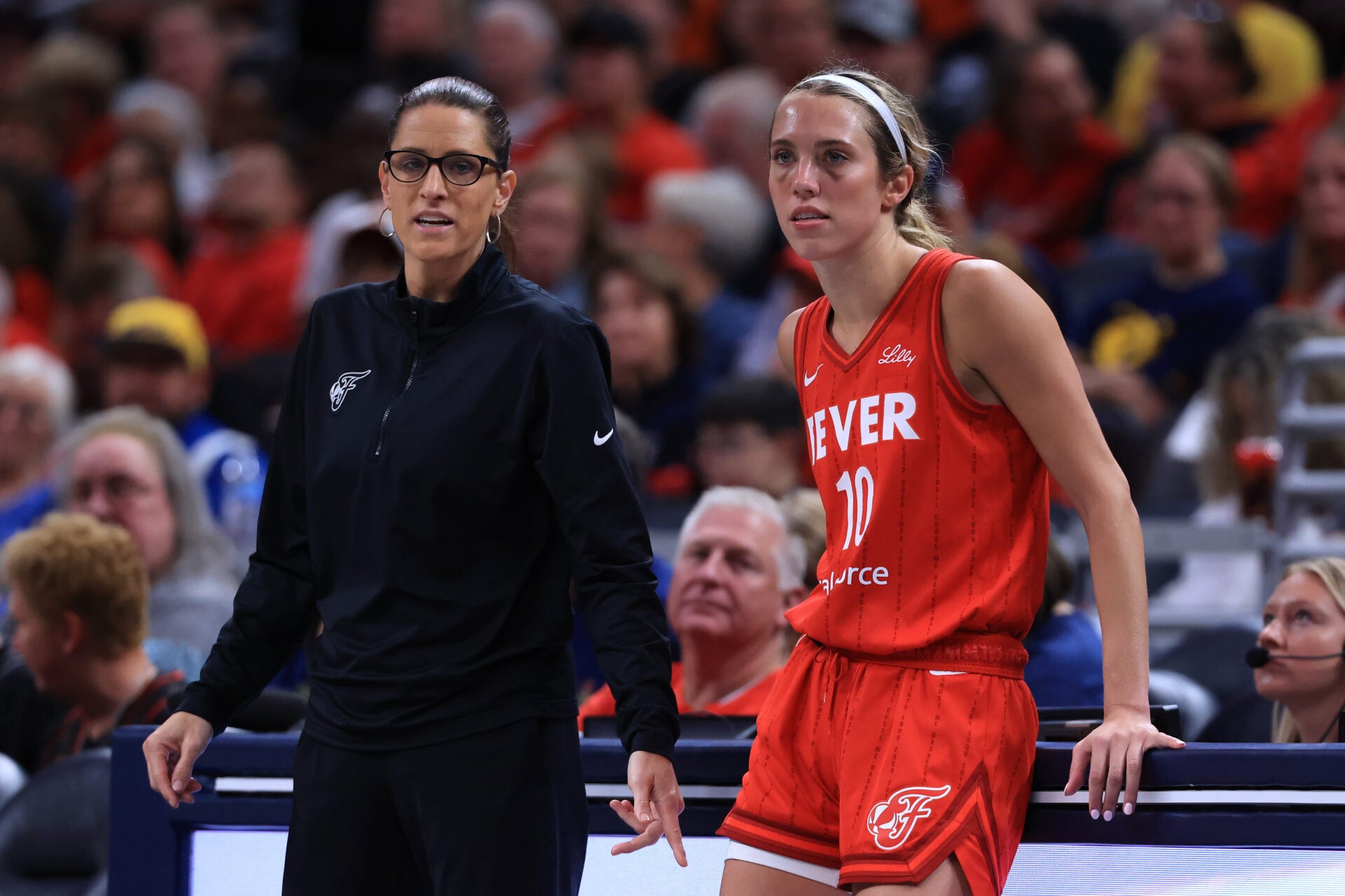 Indiana Fever star Lexie Hull offers blunt take on Caitlin Clark ...