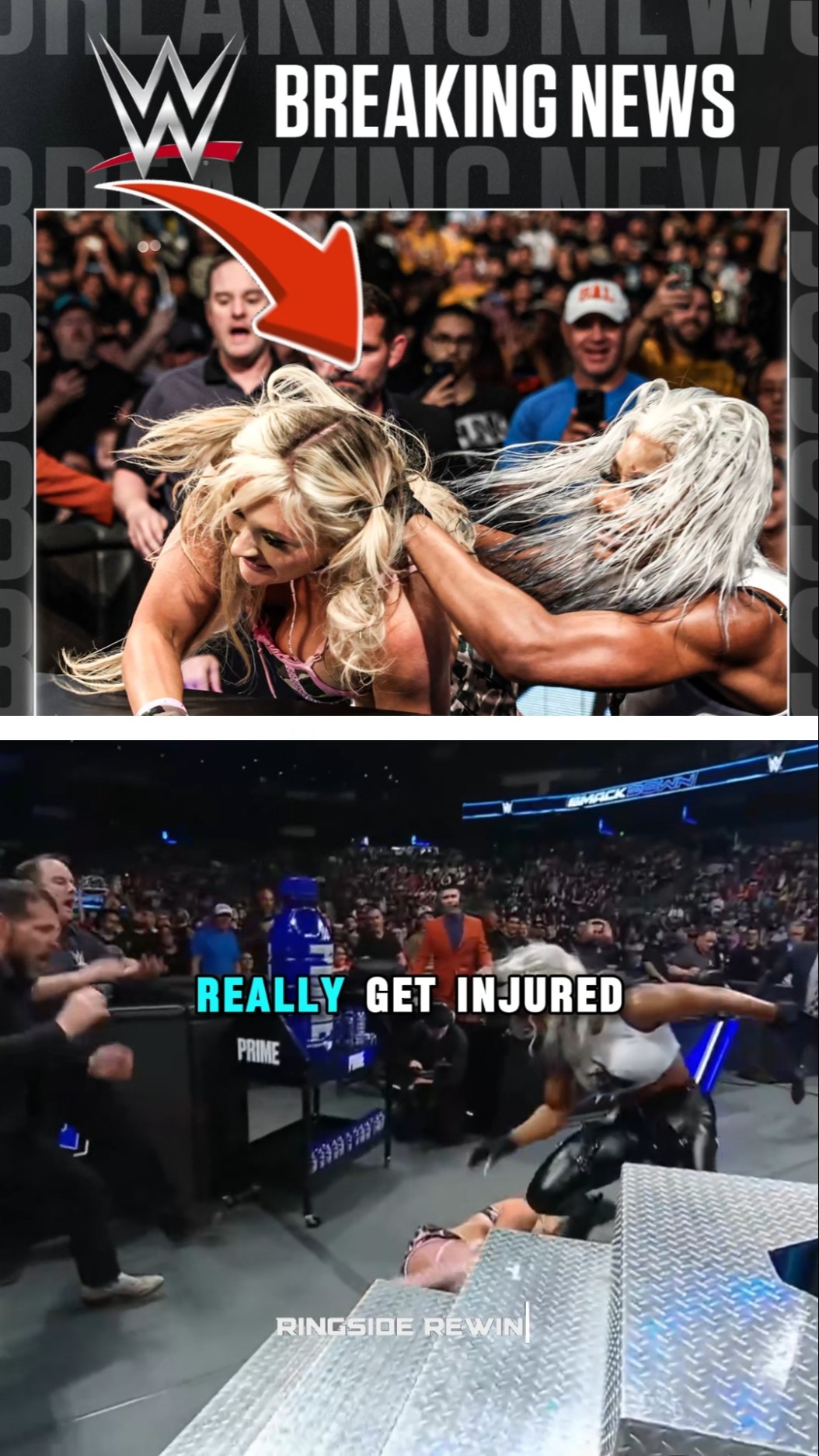 Did Tiffany Stratton really get injured?