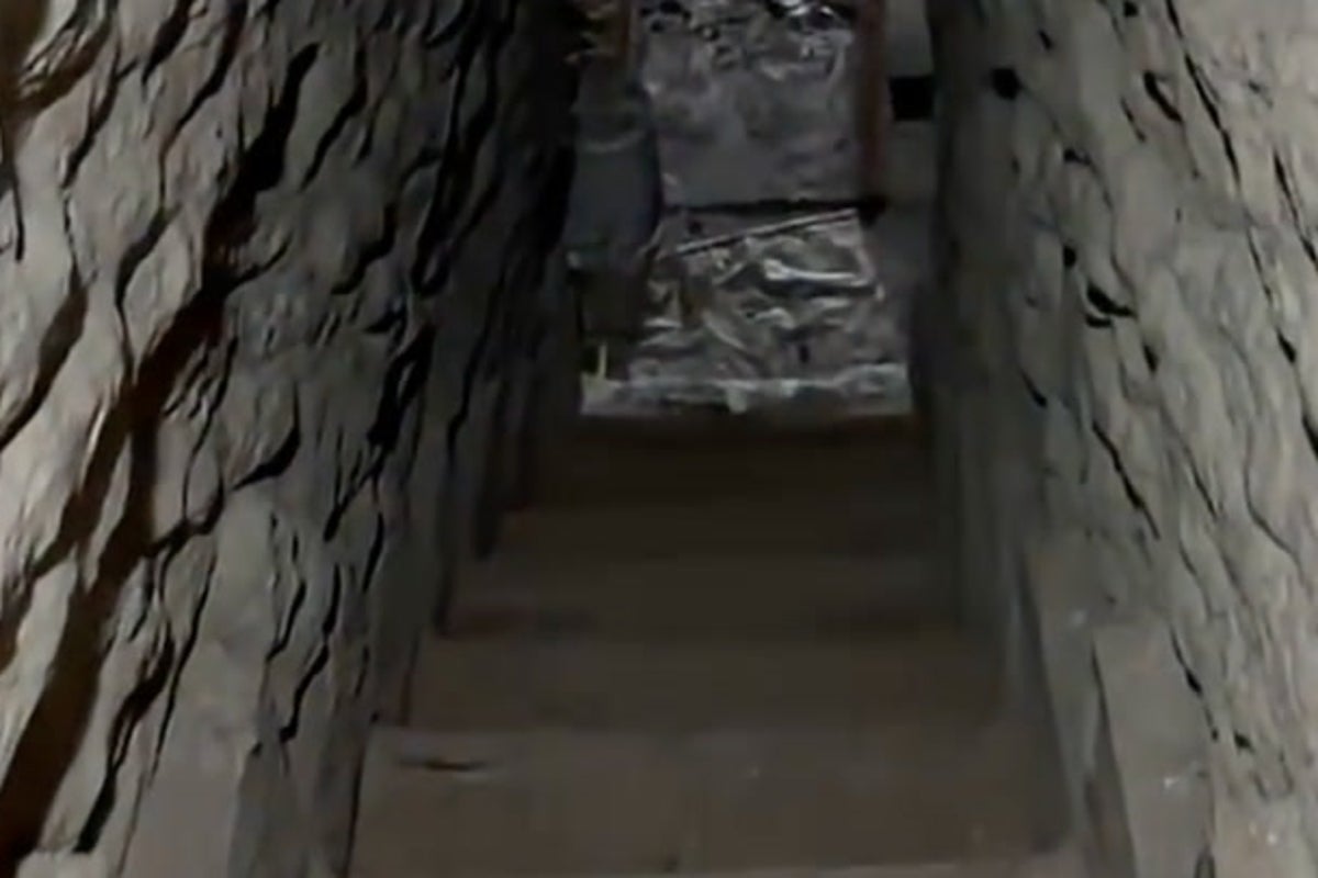 Drug smuggling tunnel hidden under fake store in San Diego uncovered