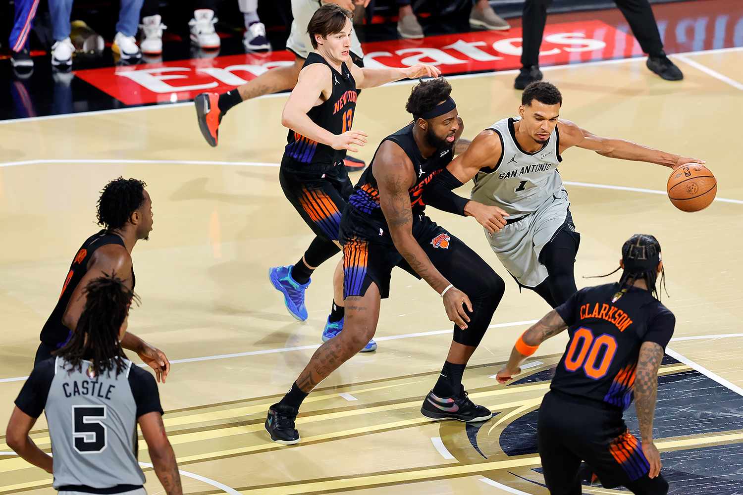 Knicks tickets sell for over 6 figures as fans — and celebs sitting ...