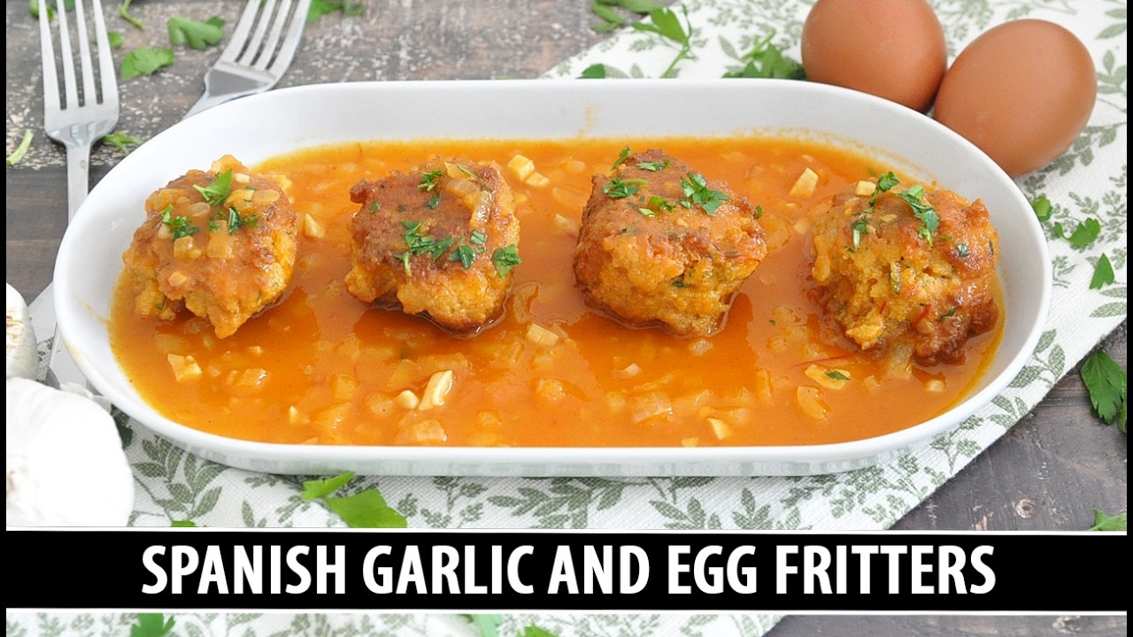 Garlic and egg fritters recipe: A traditional Spanish dish worth trying