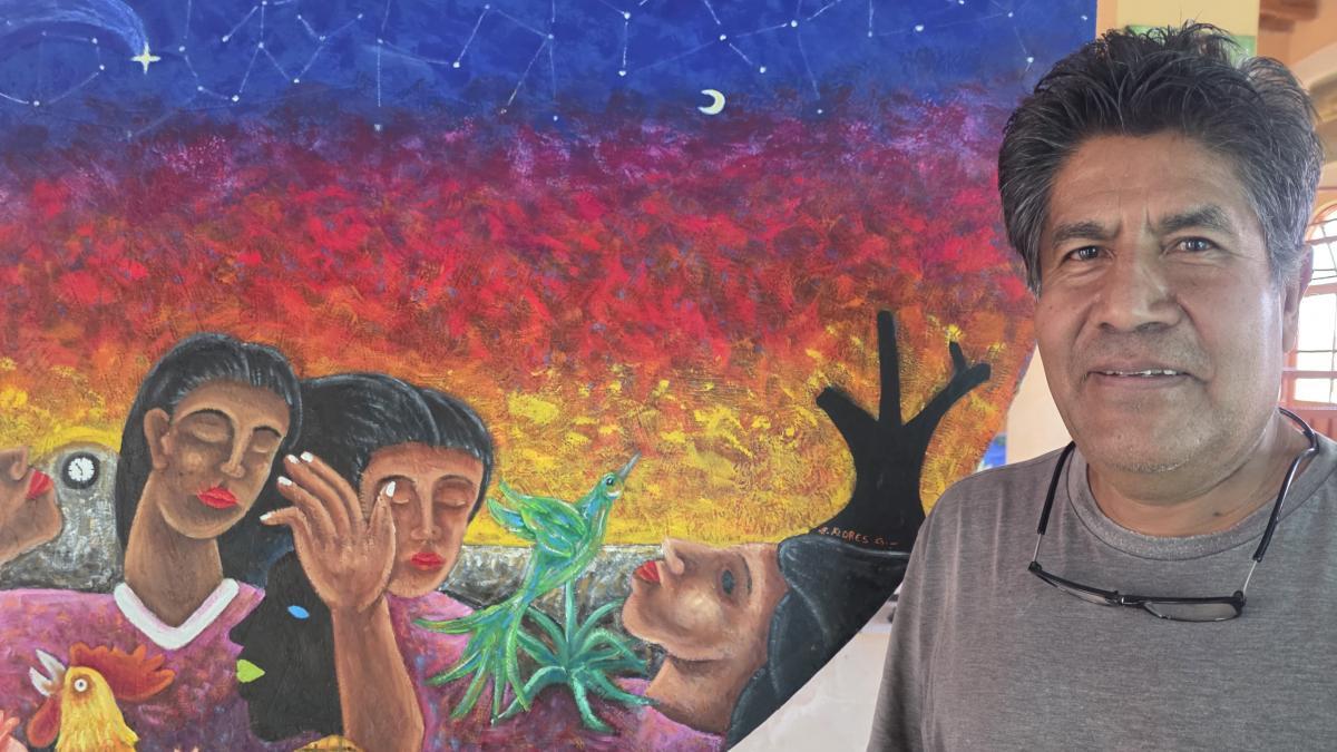 Muere Enrique Flores, gran maestro de la plástica y el grabado en Oaxaca