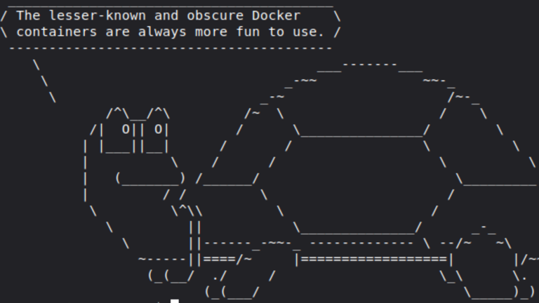 I tried these 4 obscure Docker containers, and now I run them 24/7