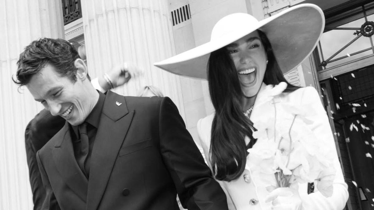 ¡Vivan los novios! Dua Lipa publica las primeras fotos de su boda con ...