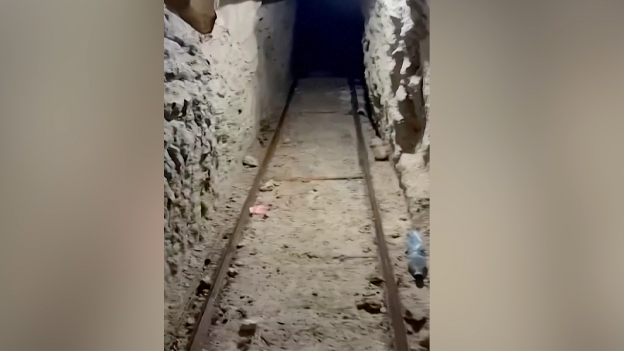 Drug-smuggling tunnel between US and Mexico discovered under fake San ...