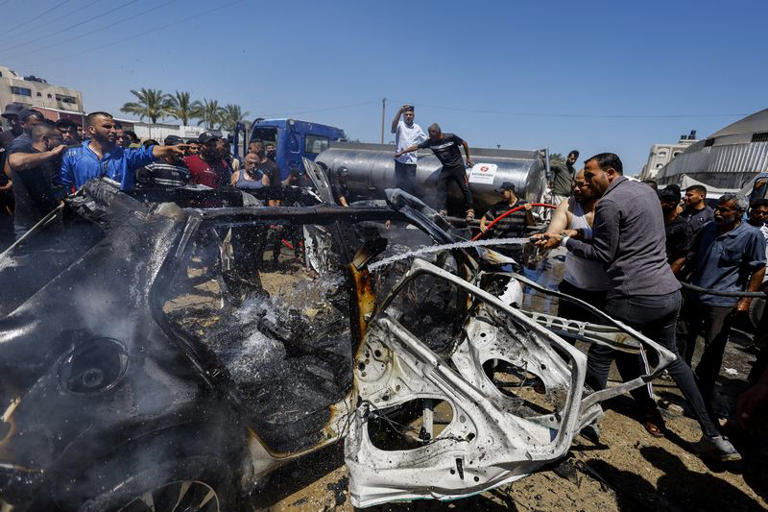 Israeli fire kills four people in Gaza, medics say