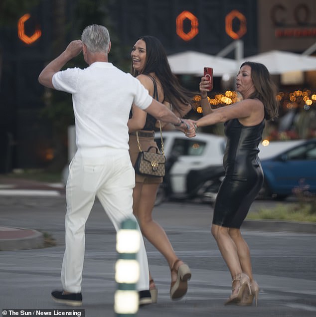 F1 legend David Coulthard, 55, staggers back to his hotel after booze ...