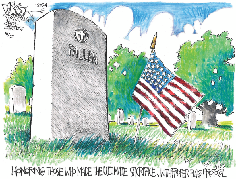 Memorial Day cartoons
