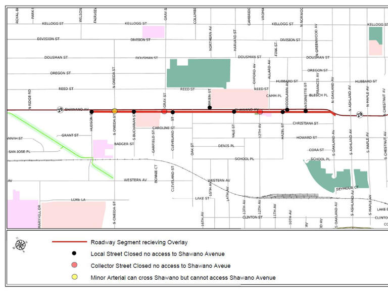 Shawano Avenue to receive asphalt overlay starting June 8