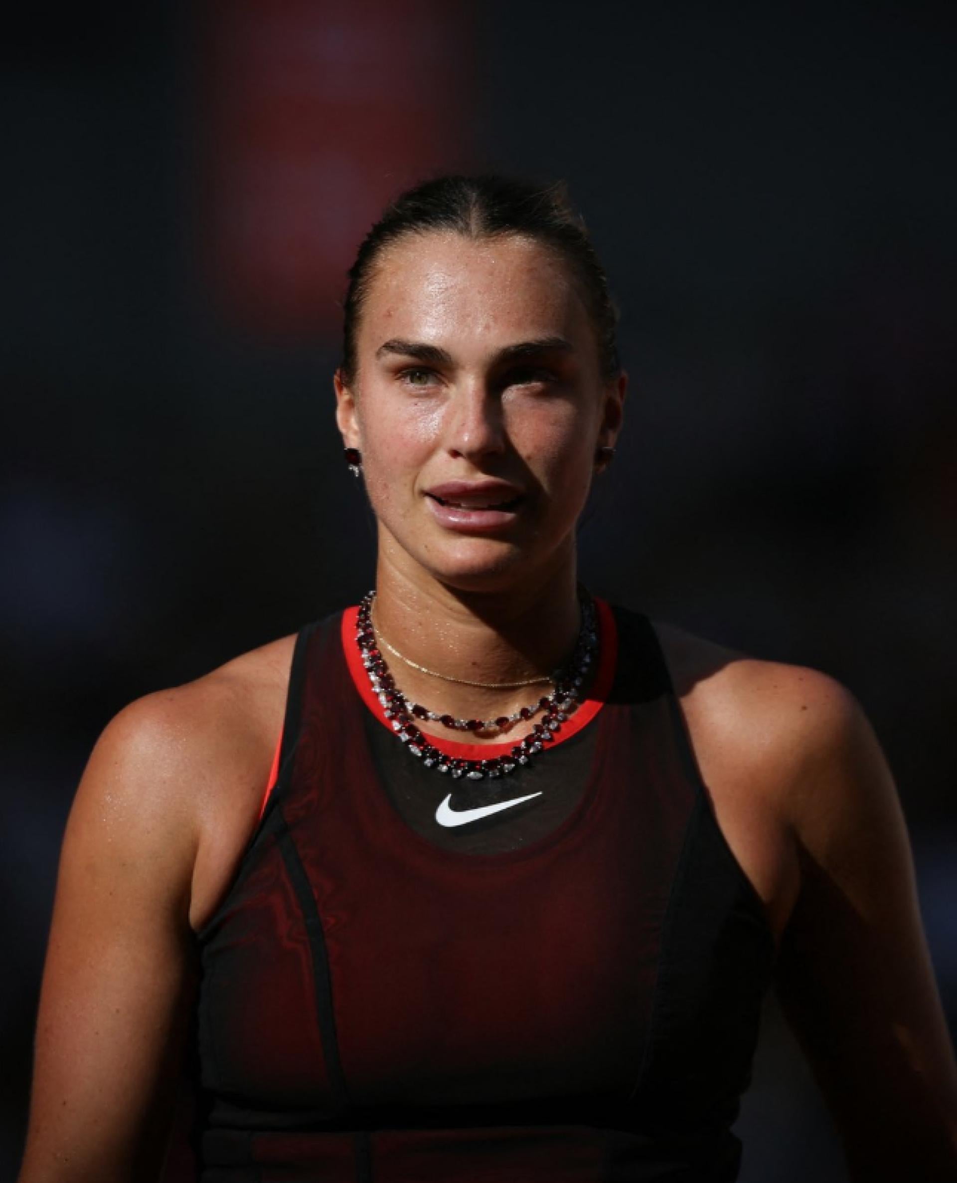 Andy Roddick reacts to 'cringe' moment during Sabalenka’s post-match ...