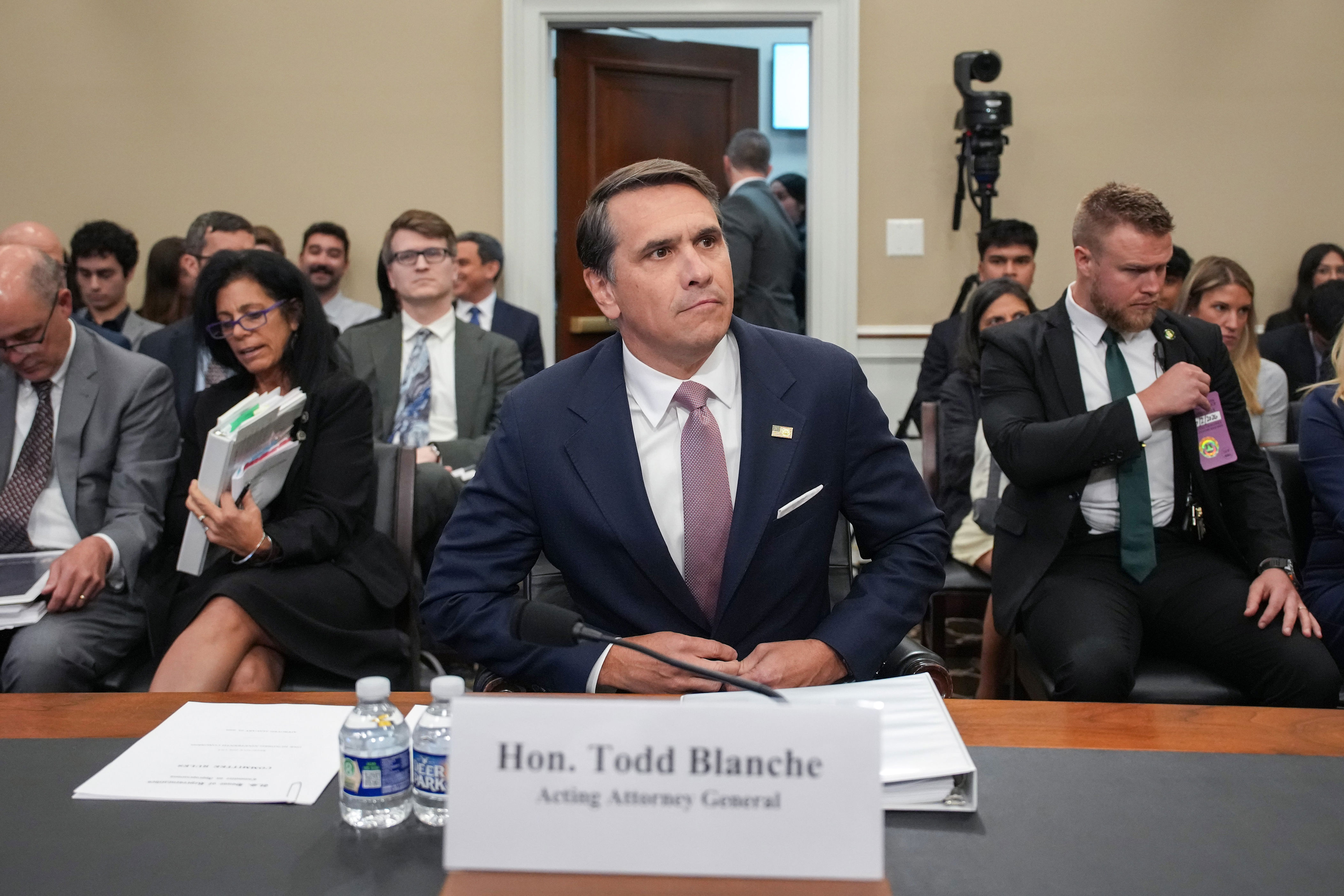 Acting AG Todd Blanche grilled on president’s ‘slush fund’: Live