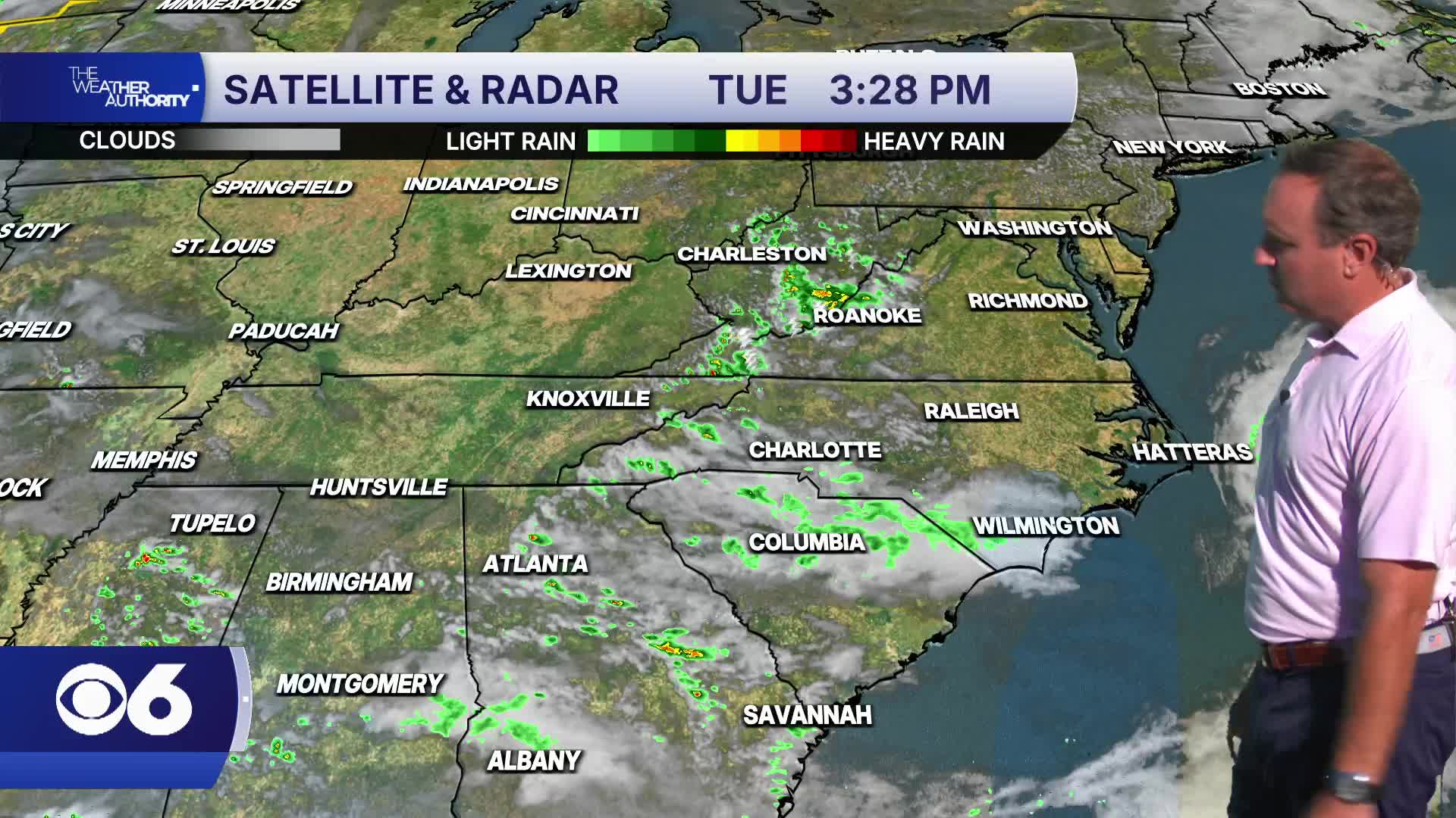 Zach's Tuesday evening weather update
