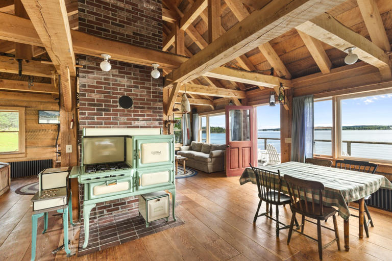 A Texas shoe tycoon’s farm on a Maine island lists for $14.5 million