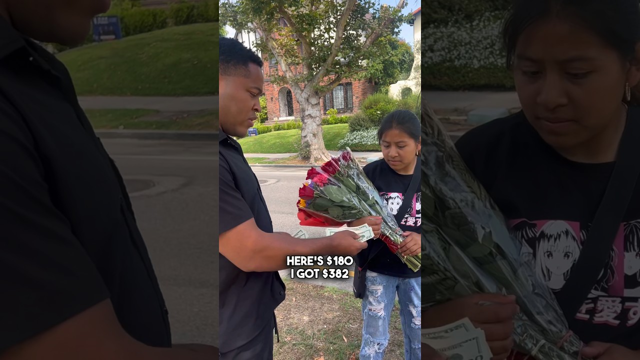 I shared love with flowers all over LA! 🌼