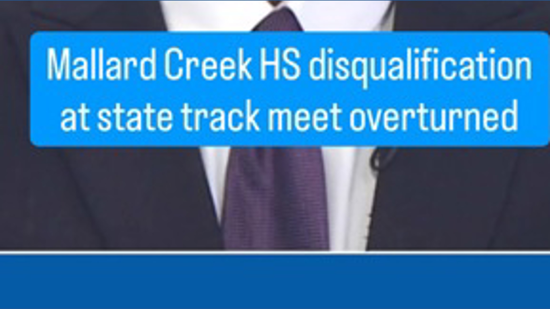Mallard Creek named co-champions at state track meet