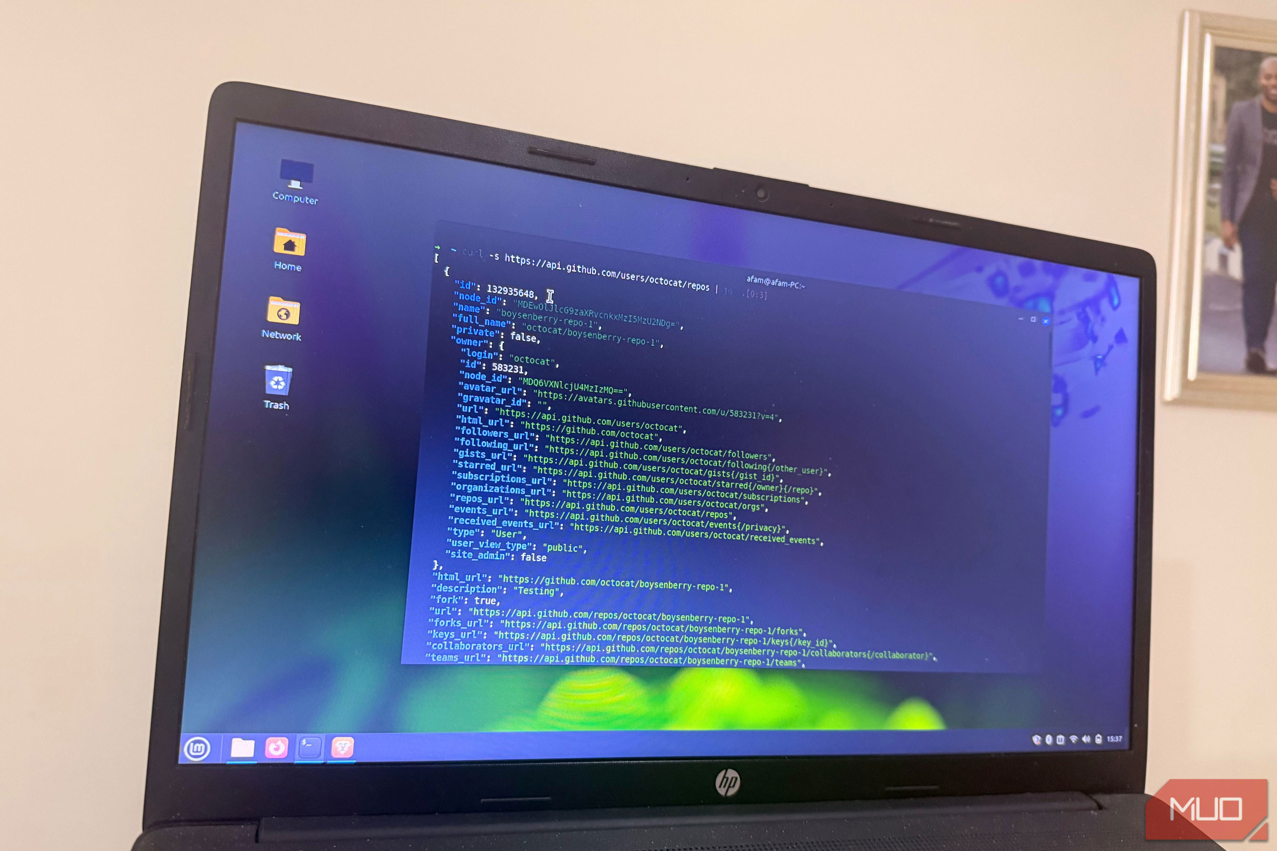 A few terminal commands combined replaced the Linux apps I was using ...