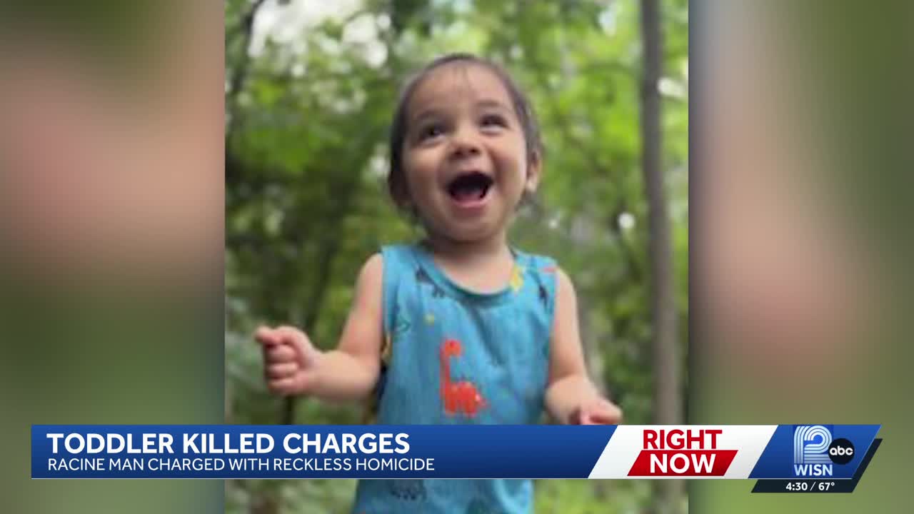Man accused of killing girlfriend's toddler charged with reckless homicide