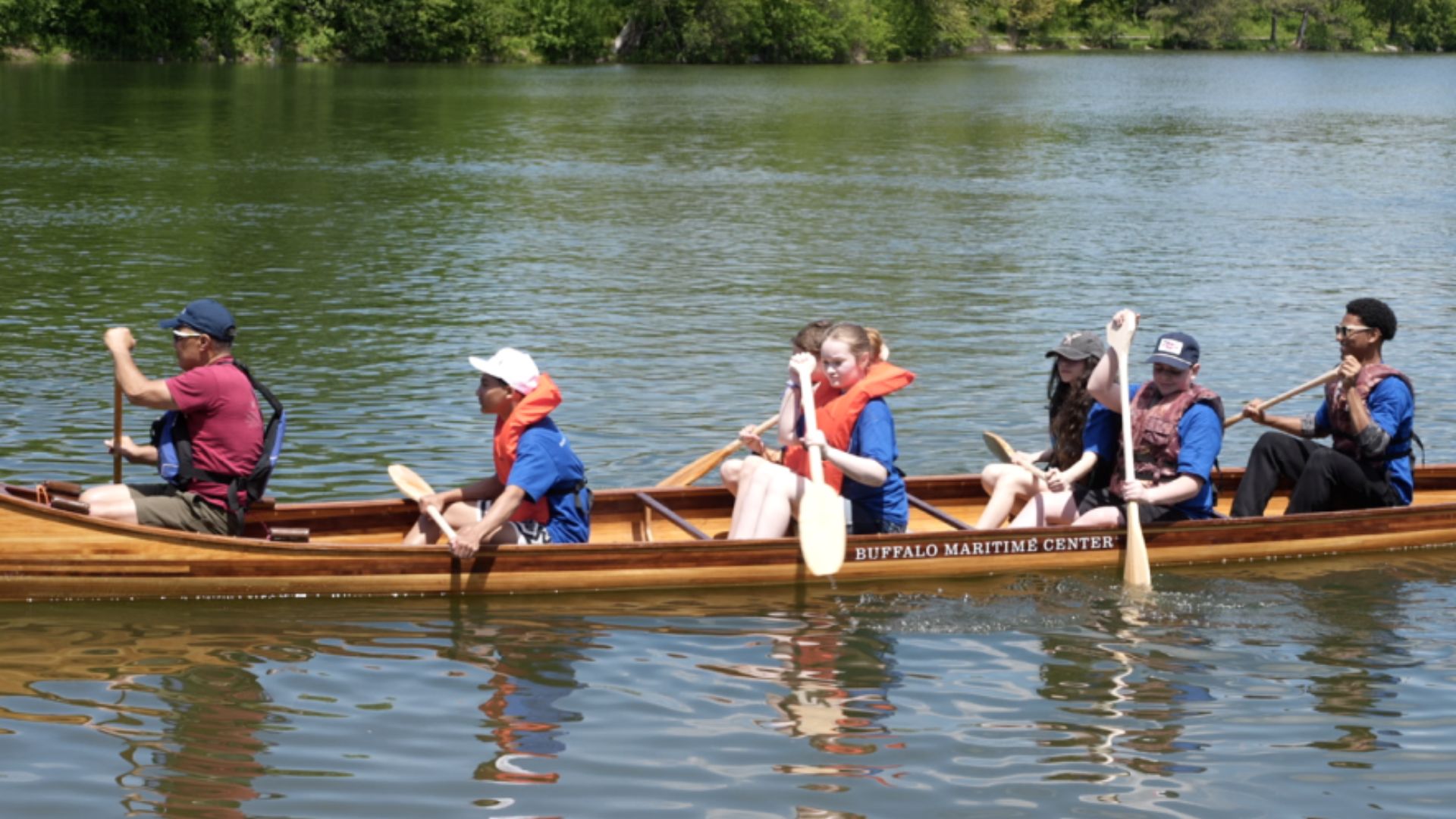 'A beautiful experience': Students launch handmade canoes at Hoyt Lake ...