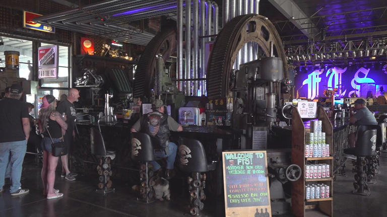 Weekly car and bike show gets underway at Full Throttle Saloon