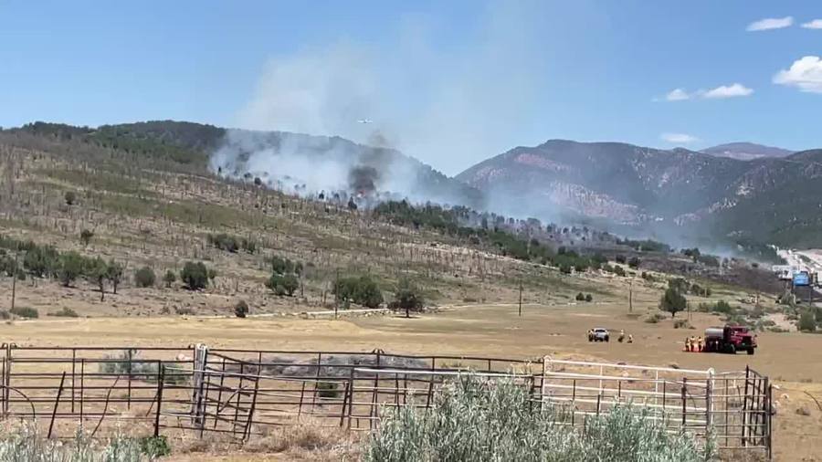 Snowfield fire near Toquerville grows to 44 acres, confirmed human-caused