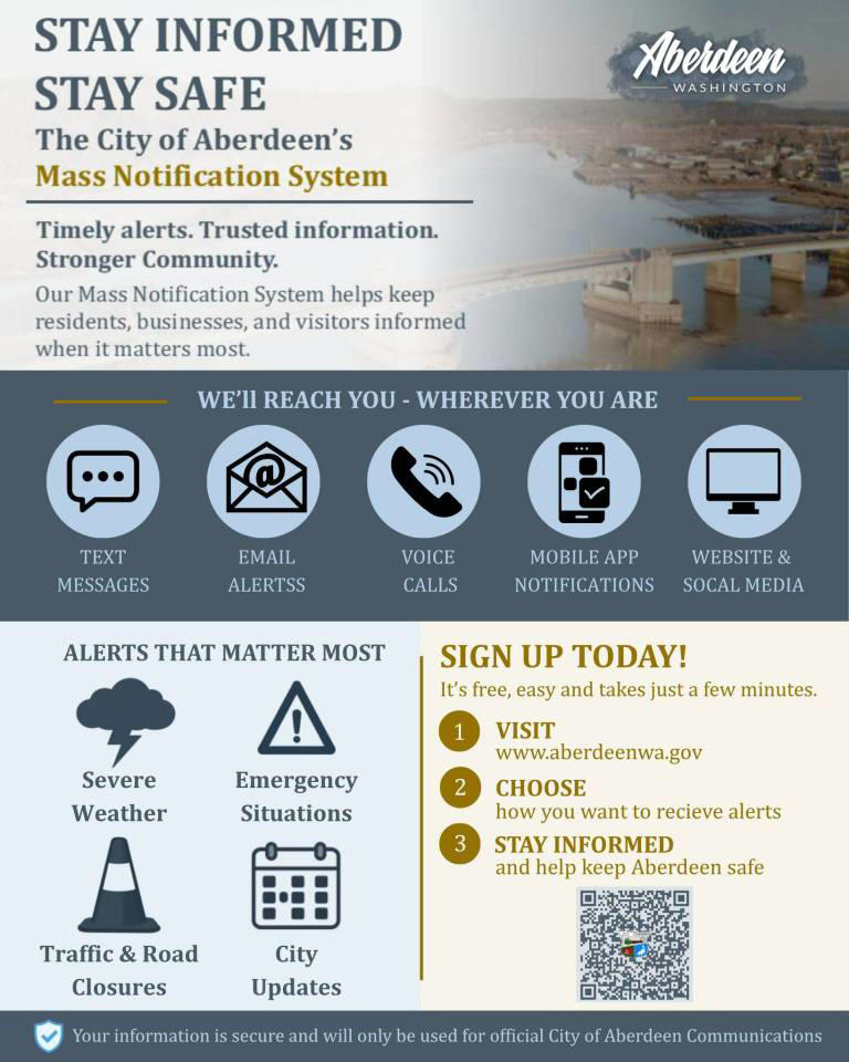 Aberdeen launches mass notification system