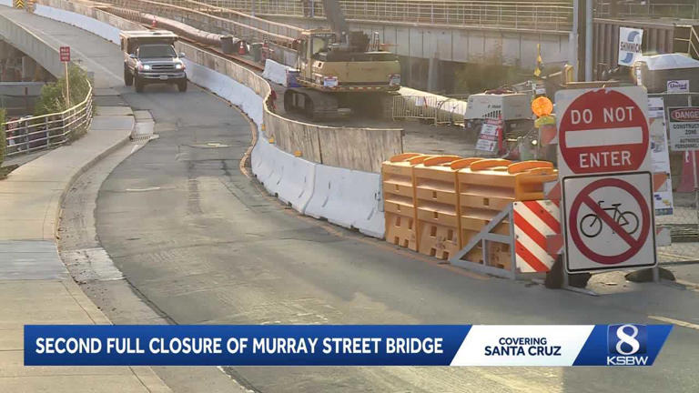 Santa Cruz businesses prepare for Murray Street Bridge closure