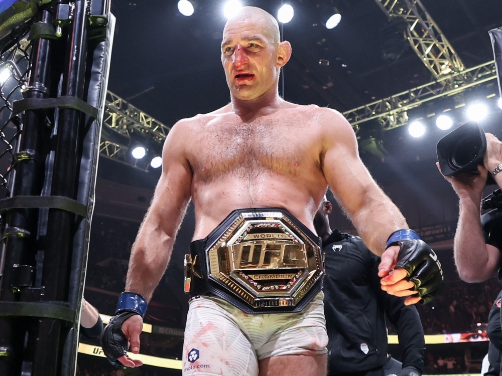 UFC champion Sean Strickland knocks out transgender woman in fake Bud ...
