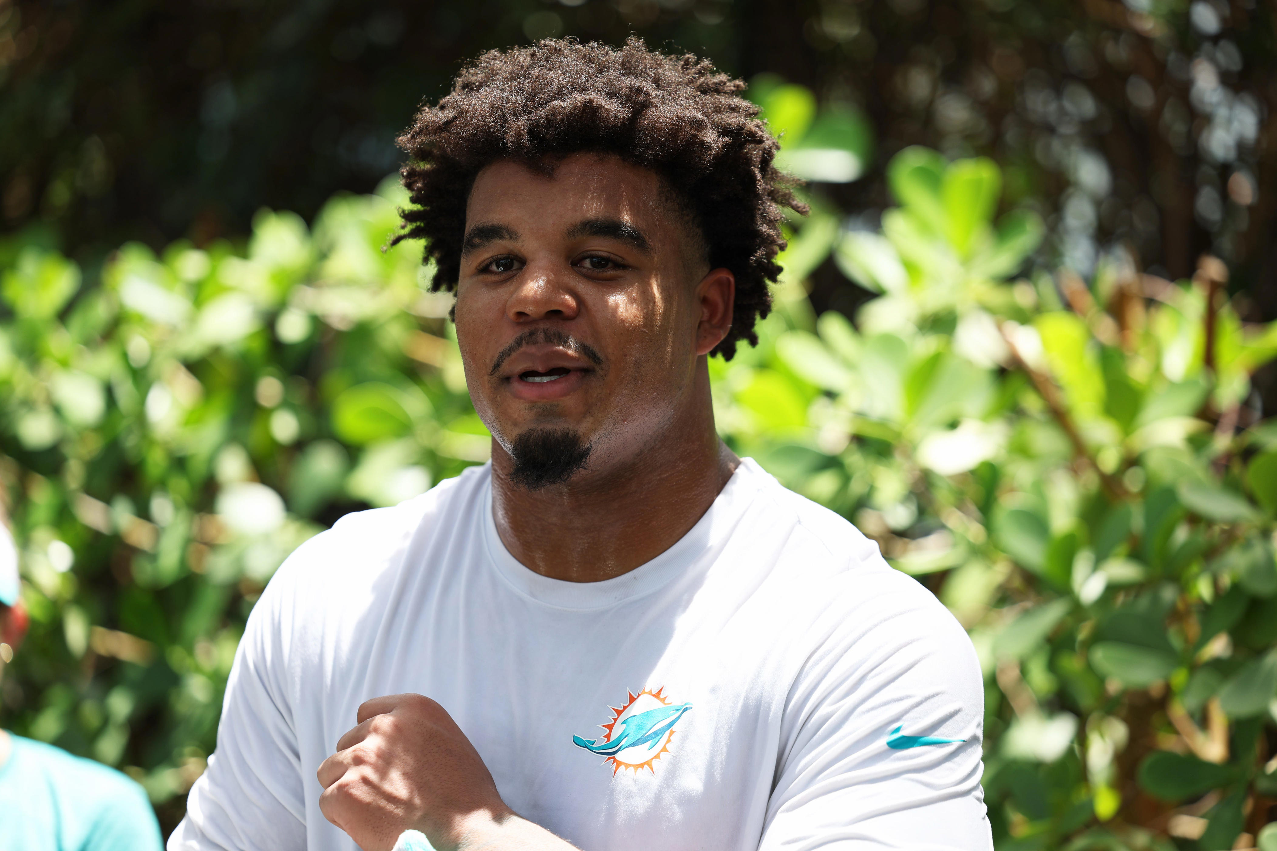 Miami Dolphins' Chop Robinson bulks up, adds seven pounds in offseason