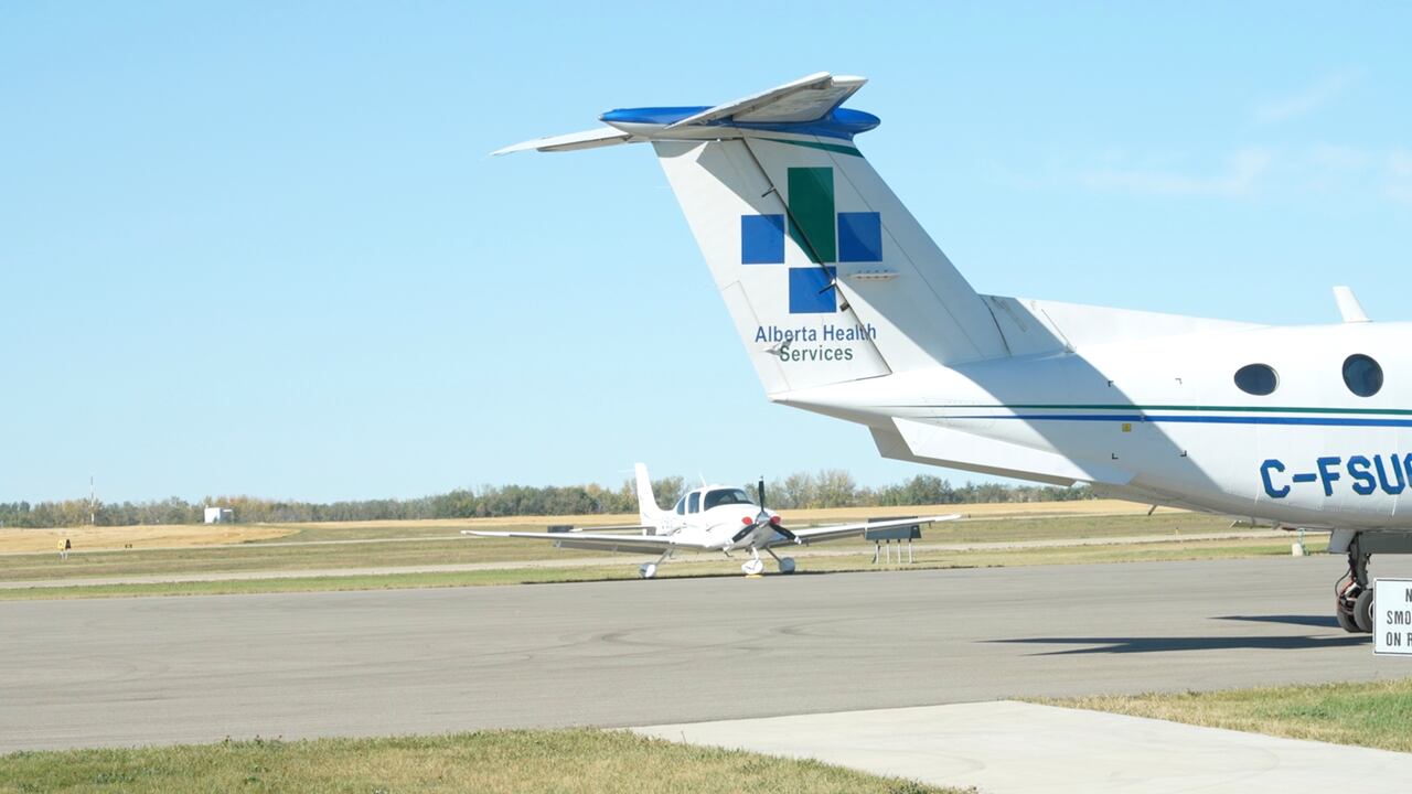 Red Deer airport sees air traffic surge driven by medevacs, flight school