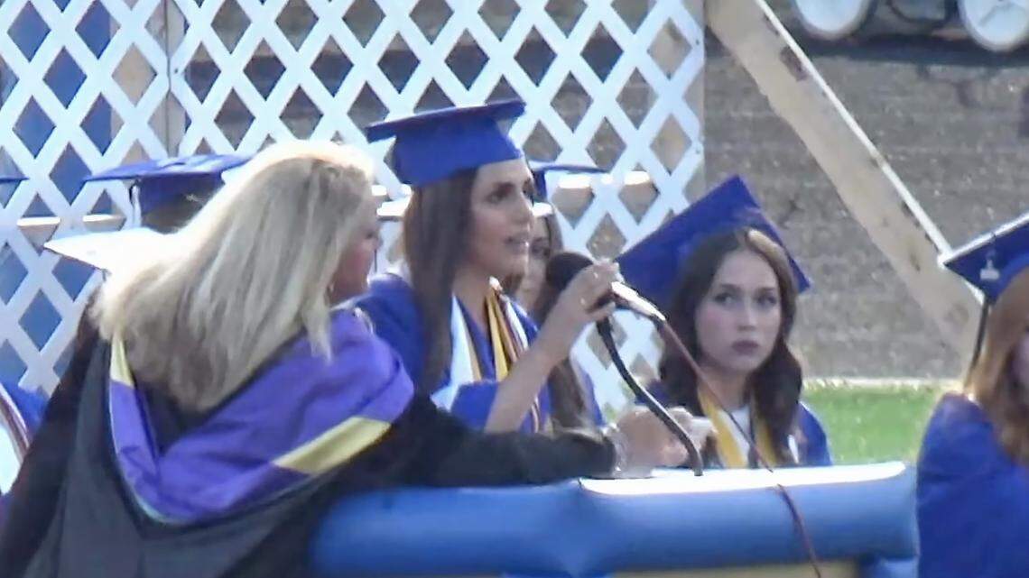 Clayton HS student spoke up for Palestine. Then her graduation speech ...