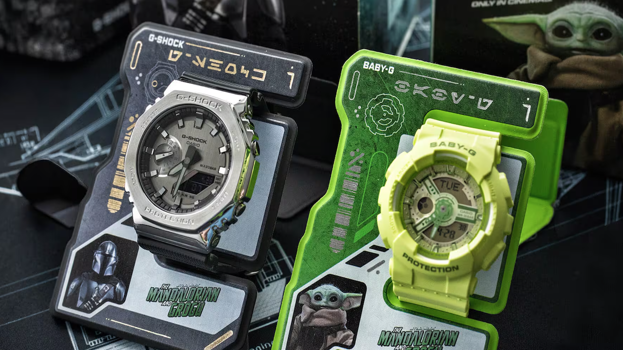Casio's 'The Mandalorian and Grogu' watches will show you the time, as ...