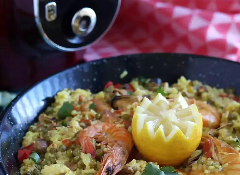 Paella super rapide au Cookeo
