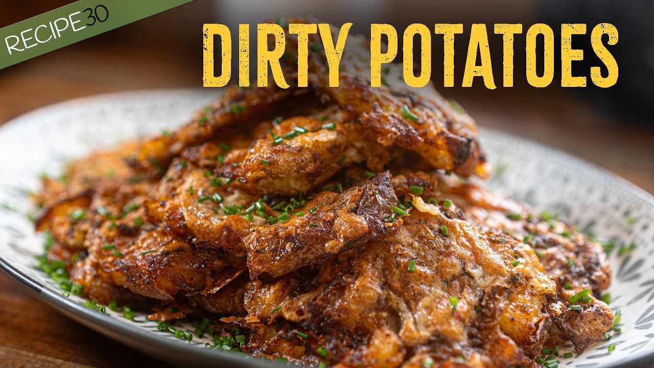Crispy cheesy potato bliss