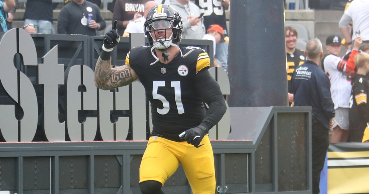 Report: Steelers LB Nick Herbig to sign four-year, $100 million ...