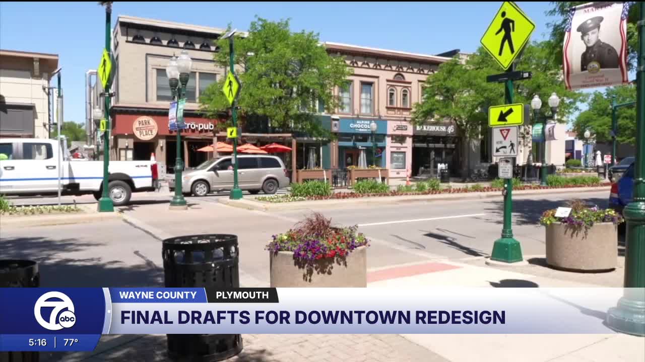 Downtown Plymouth's $40 million redesign plan heads to DDA for approval