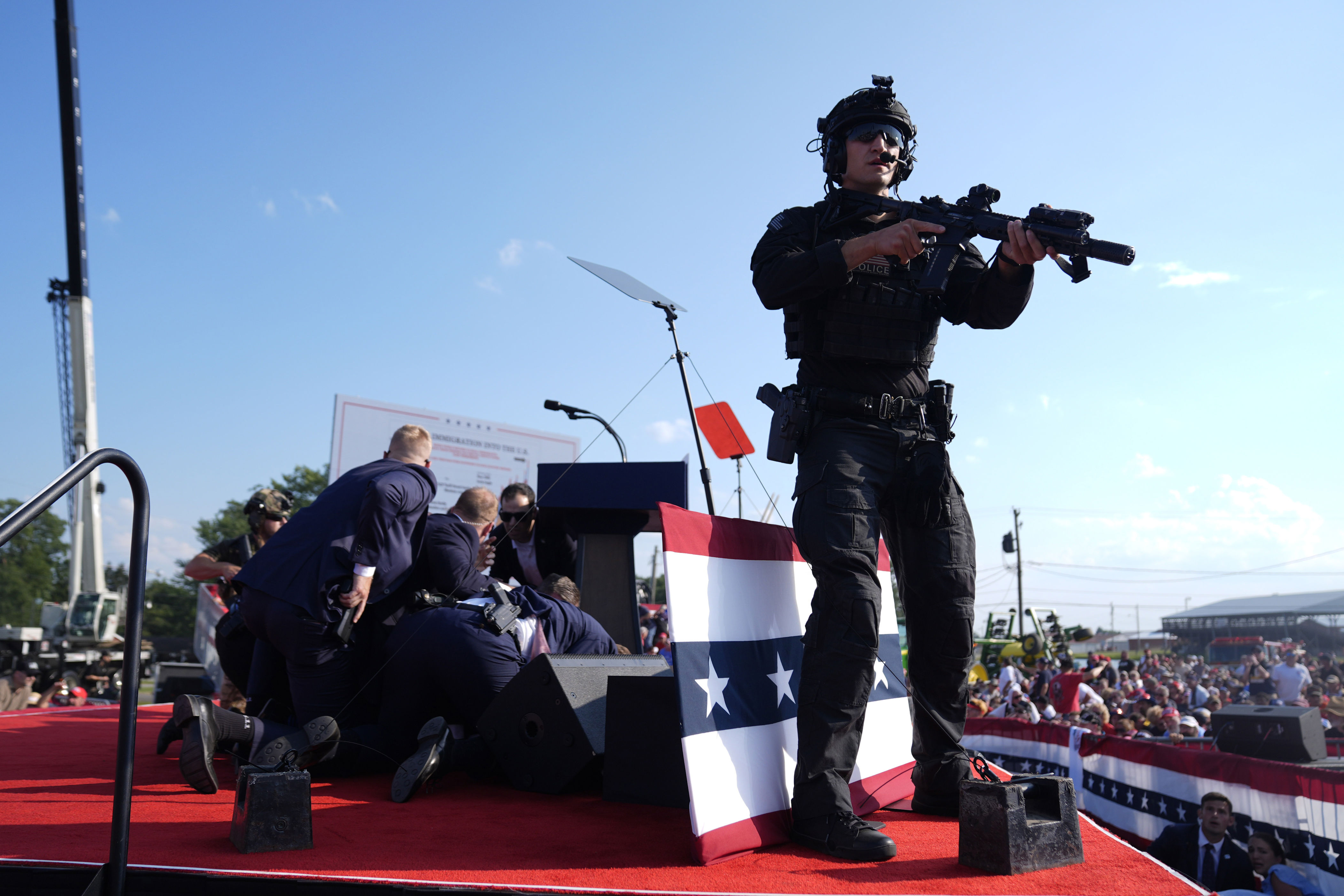 Two Trump supporters wounded at Butler sue federal government