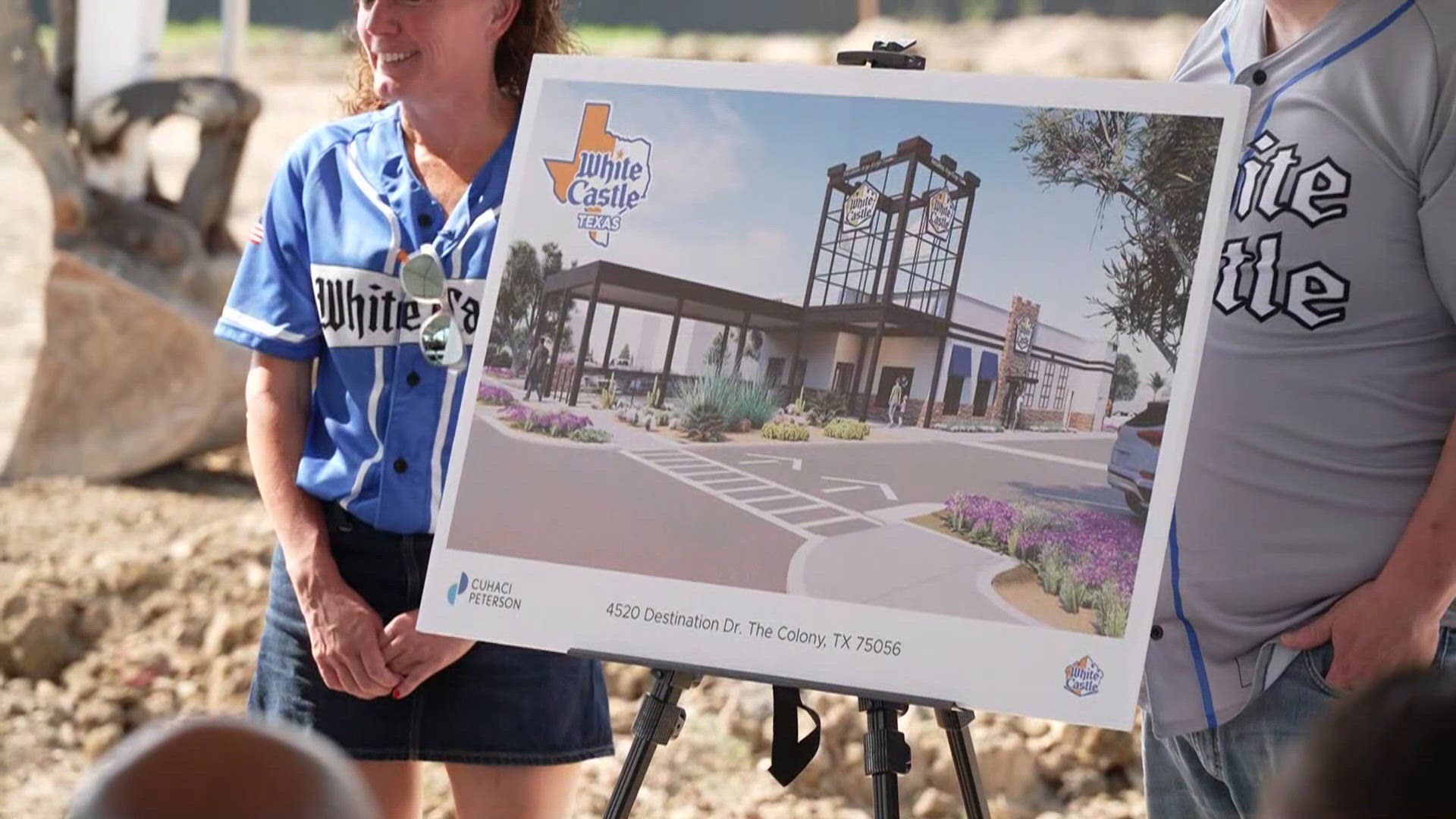 First White Castle in Texas breaks ground in The Colony near Dallas